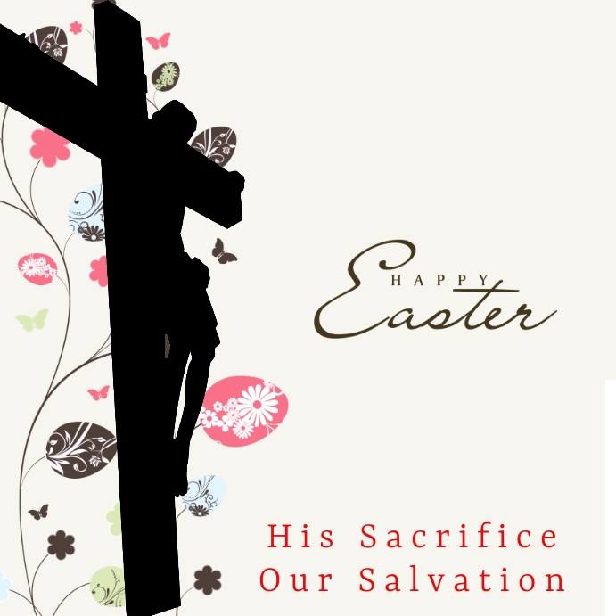Easter Celebration Card Template | PosterMyWall