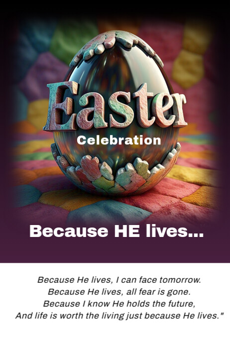 Easter celebration Template | PosterMyWall