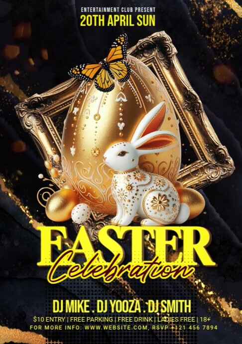 Copy of easter celebration | PosterMyWall