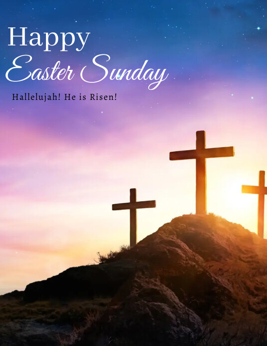 Easter celebration Template | PosterMyWall