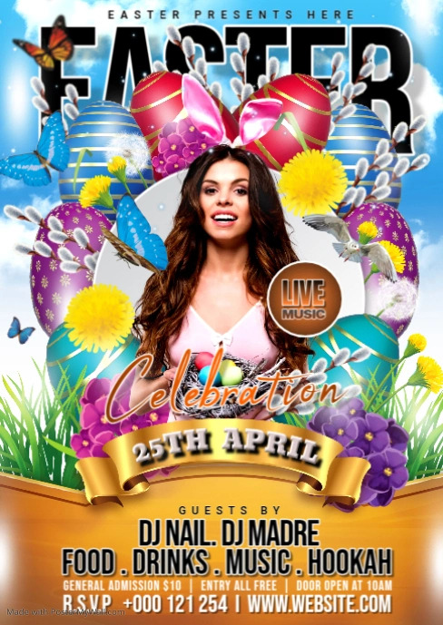 EASTER CELEBRATION Template | PosterMyWall