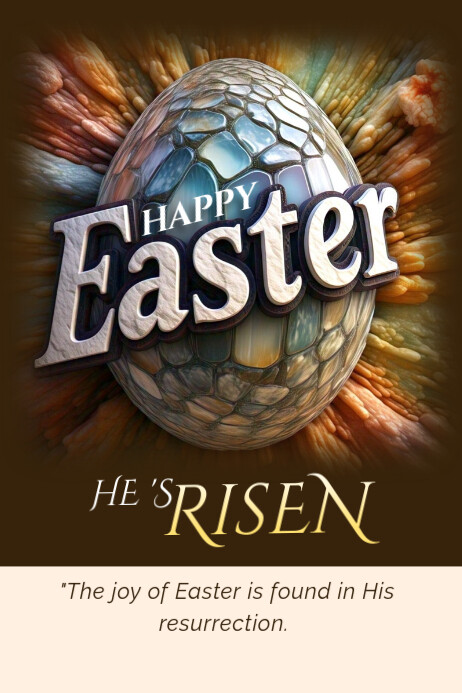 Easter celebration Template | PosterMyWall