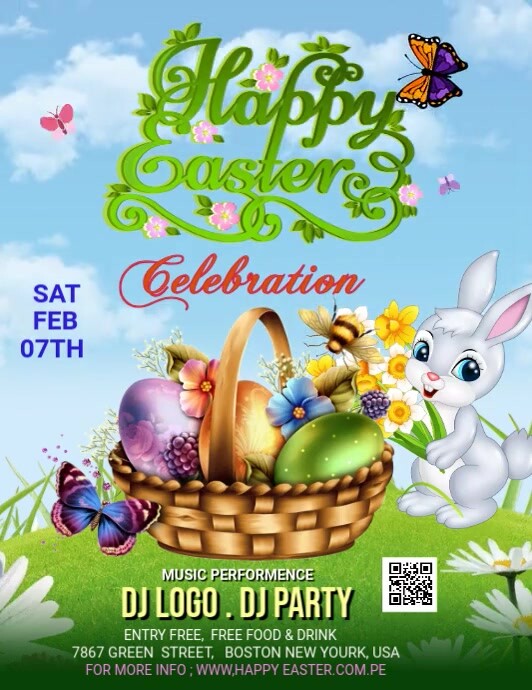 EASTER CELEBRATION FLYER.. Template | PosterMyWall