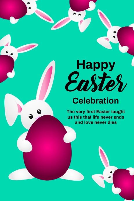 Easter Celebration Templates | PosterMyWall