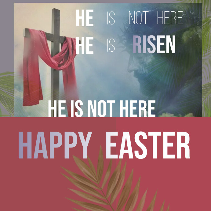 Easter CHURCH (3) Template | PosterMyWall