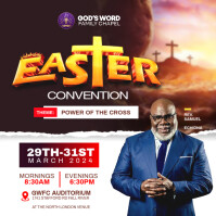 easter church flyer Template | PosterMyWall