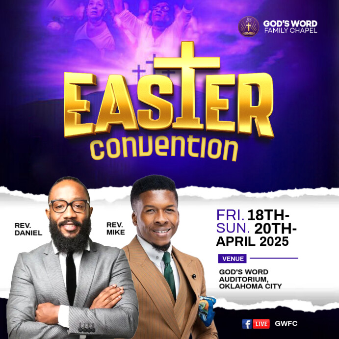 easter church flyer Template | PosterMyWall