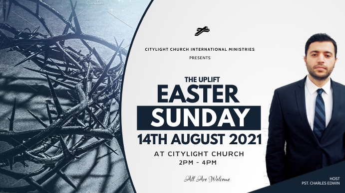 EASTER church flyer Template | PosterMyWall