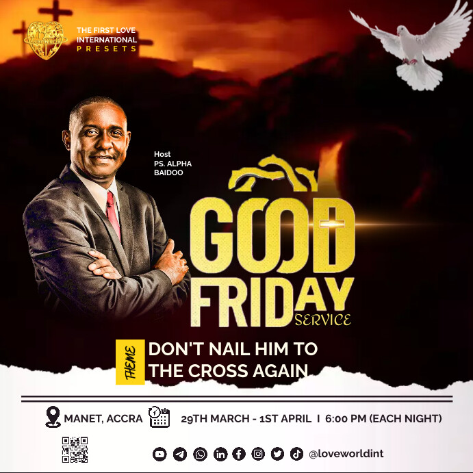 Easter Church Flyer Template | PosterMyWall