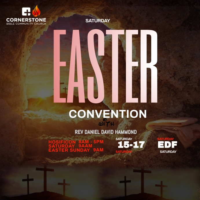 Copy of EASTER CHURCH PROGRAM (1) | PosterMyWall