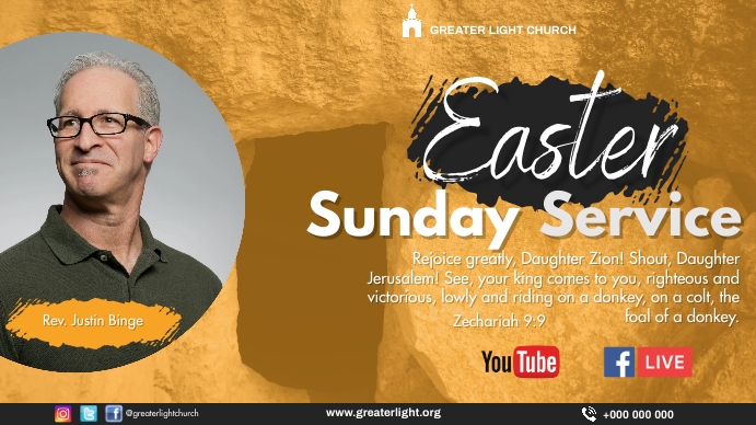 Easter Church Service Template | PosterMyWall
