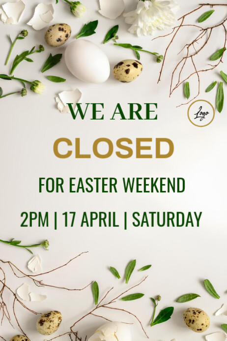 easter closed Template | PosterMyWall