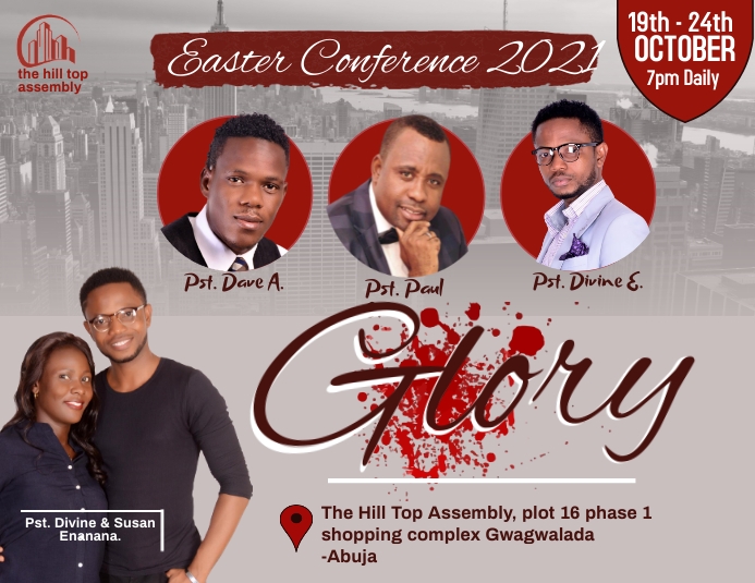 Copy of Easter conference | PosterMyWall