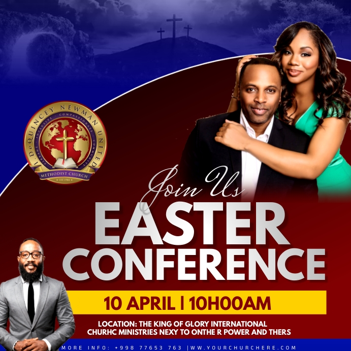 easter conference Template | PosterMyWall