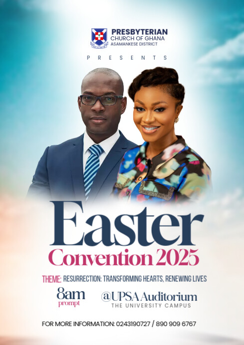 Copy of Easter Convention Church Service Poster Design | PosterMyWall