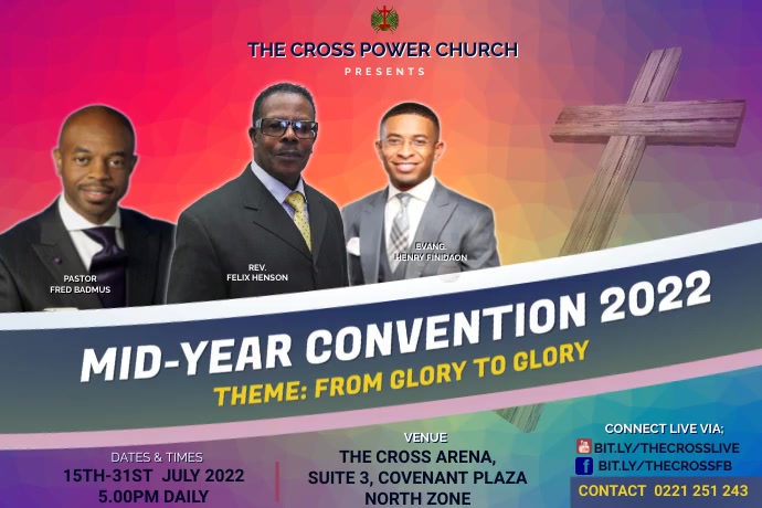 EASTER CONVENTION Template | PosterMyWall