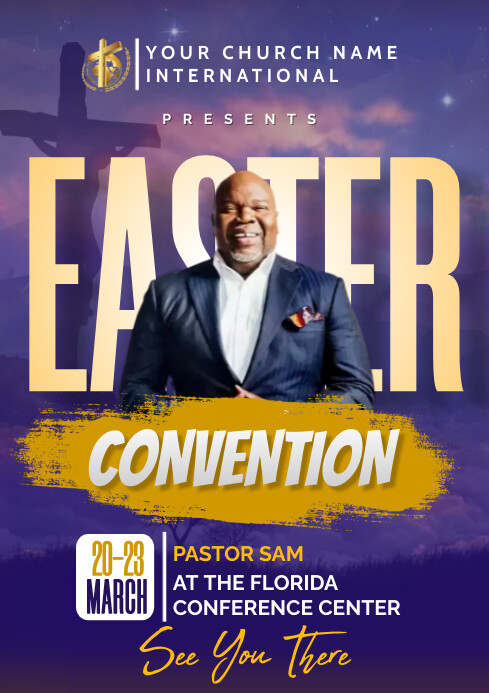 Easter Convention Template | PosterMyWall