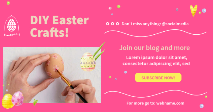 Copy of Easter Crafts Ads | PosterMyWall