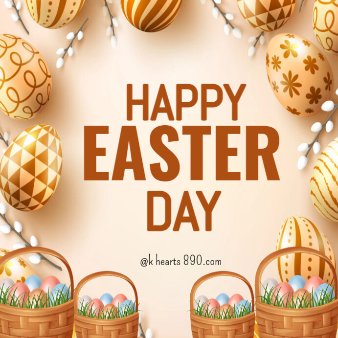 Easter day Template | PosterMyWall