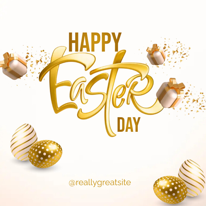 EASTER DAY Template | PosterMyWall