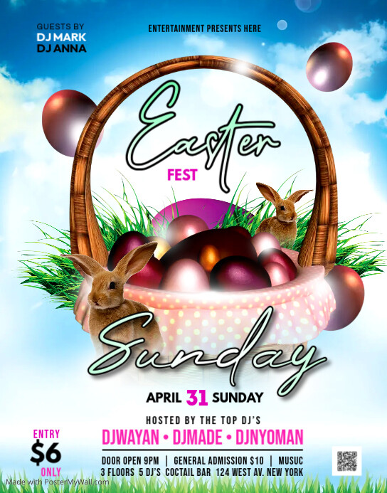 EASTER DAY Template | PosterMyWall