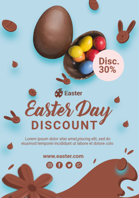 Copy of Easter Day Discount | PosterMyWall
