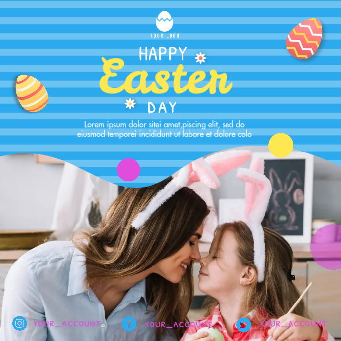 Easter Day Event Template | PosterMyWall