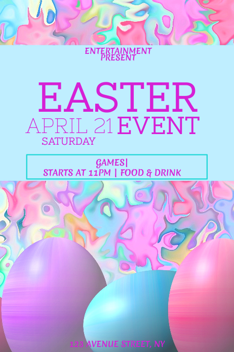 Copy of Easter day flyer template | PosterMyWall