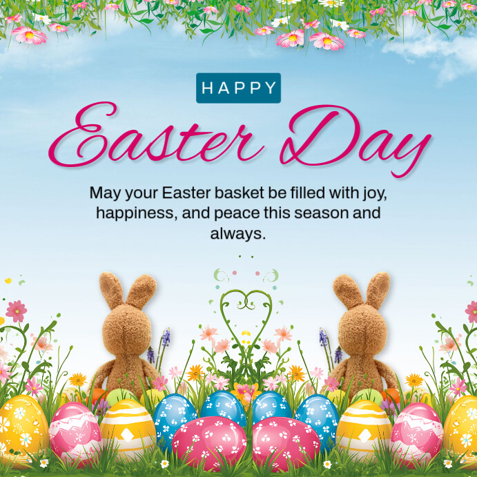 Copy of Easter Day Instagram Post | PosterMyWall