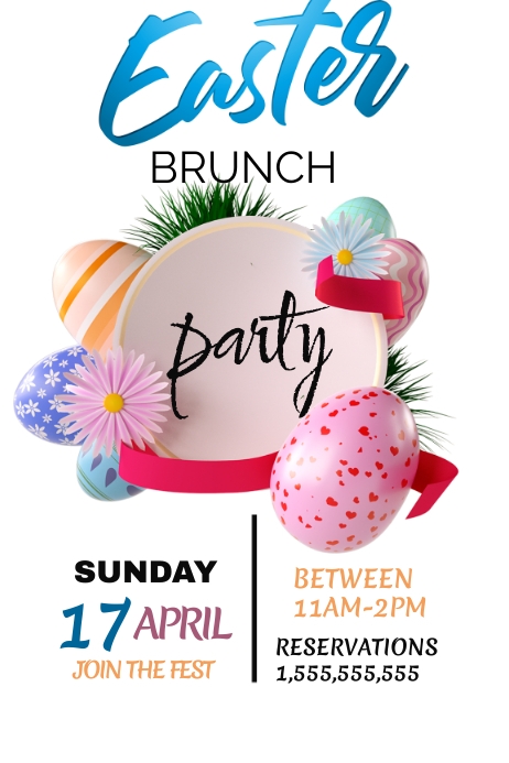 easter day poster Template | PosterMyWall