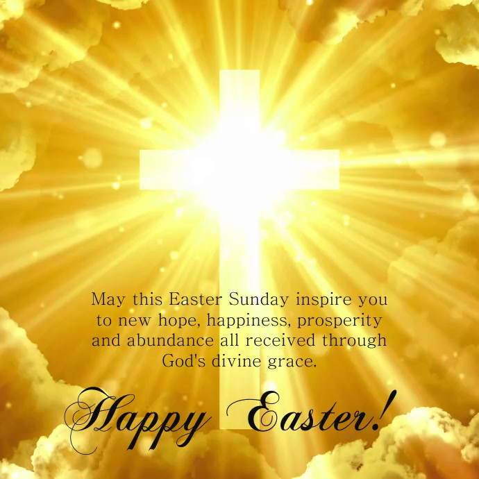 Easter Day Template | PosterMyWall
