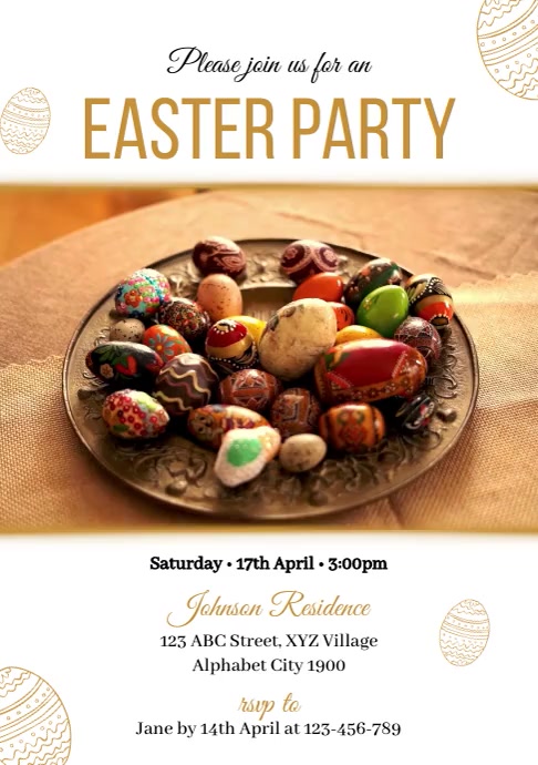 Easter Day Template | PosterMyWall