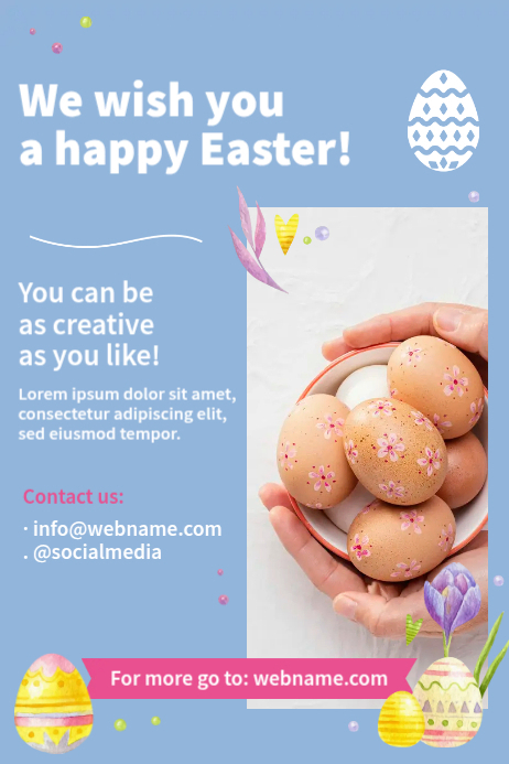 Easter Day Template | PosterMyWall
