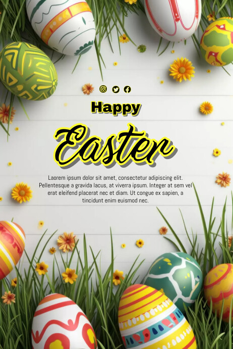 Copy of easter | PosterMyWall