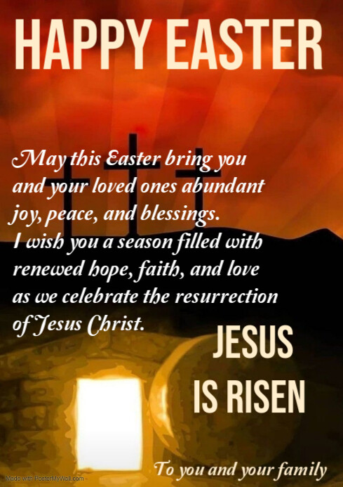 Easter Template | PosterMyWall