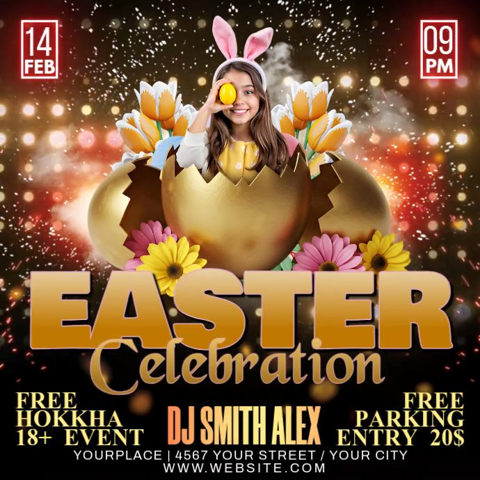 easter Template | PosterMyWall