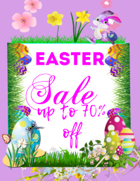 Easter Business Hours Times Customer Info Template | PosterMyWall