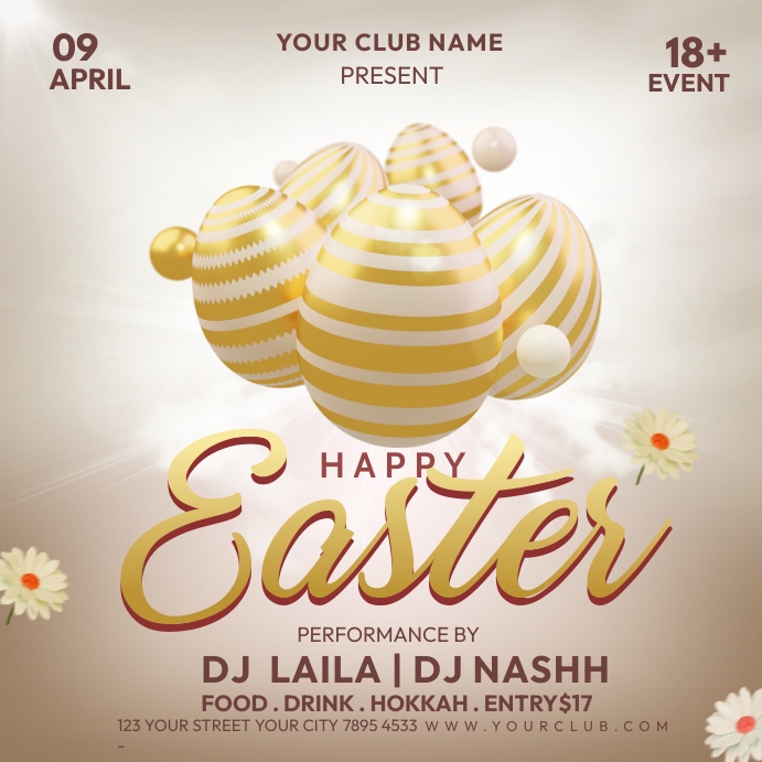 Easter Template | PosterMyWall