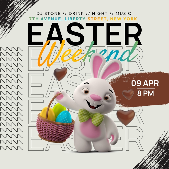 EASTER Template | PosterMyWall