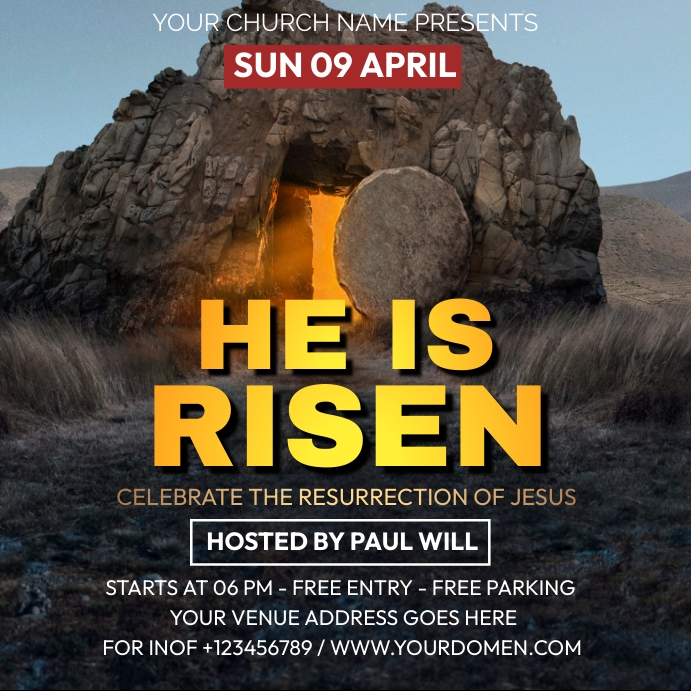 Copy of easter | PosterMyWall