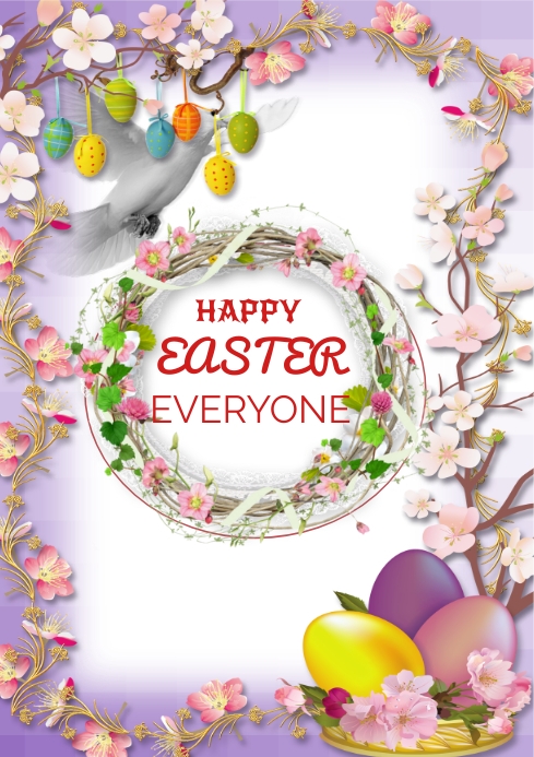 Plantilla de EASTER | PosterMyWall