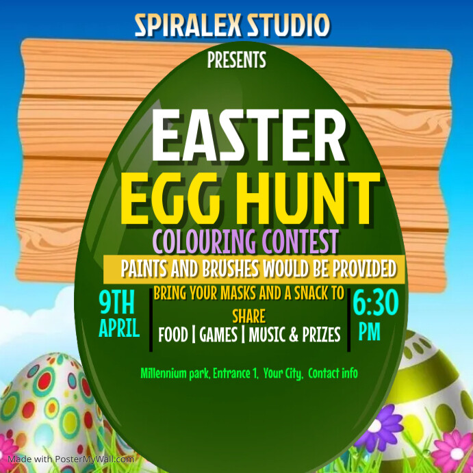 Easter Template | PosterMyWall