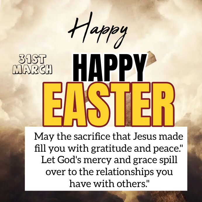 Easter Template | PosterMyWall