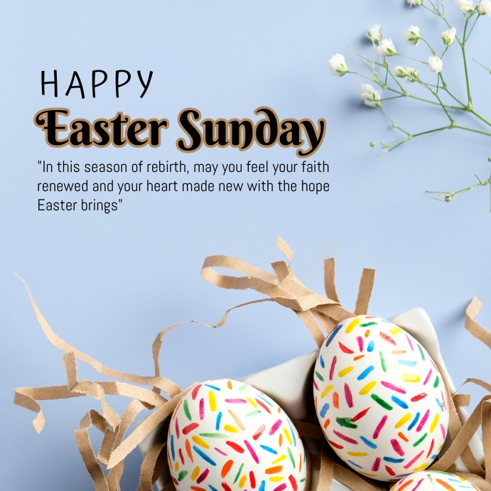 Easter Template | PosterMyWall