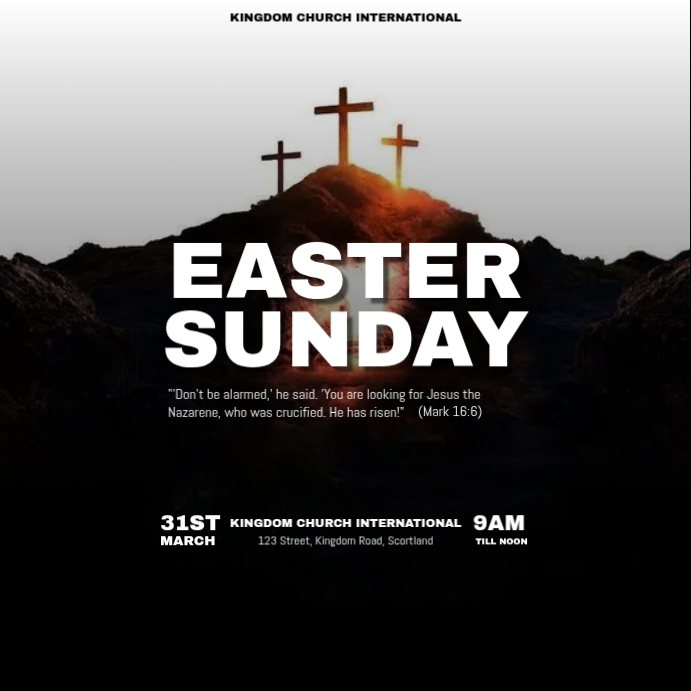 Easter Template | PosterMyWall