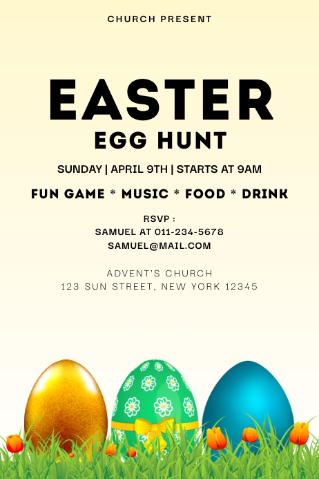 easter Template | PosterMyWall