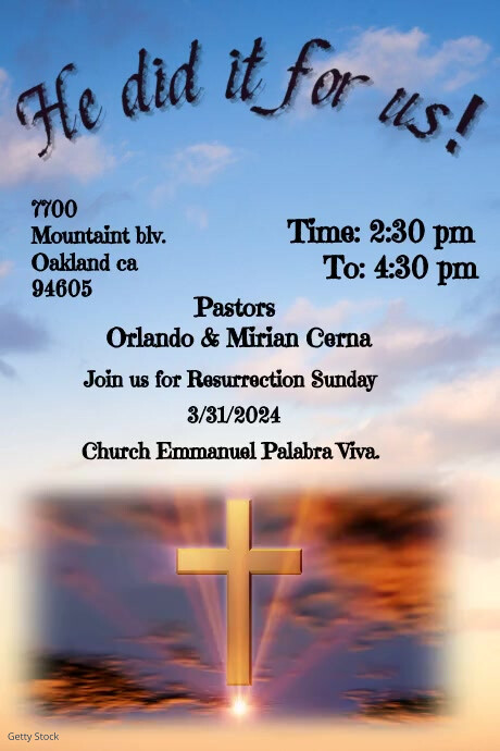 Easter Template | PosterMyWall