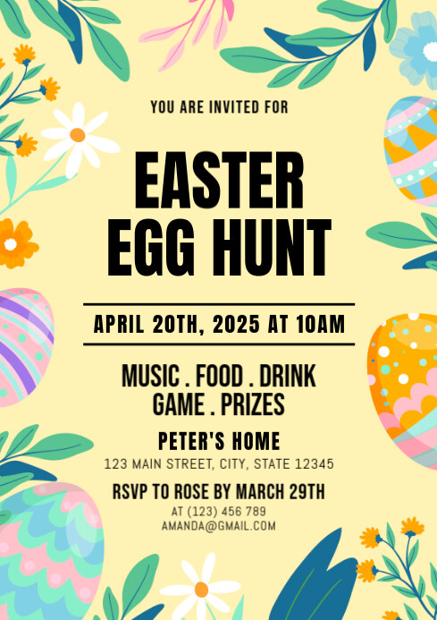 easter Template | PosterMyWall