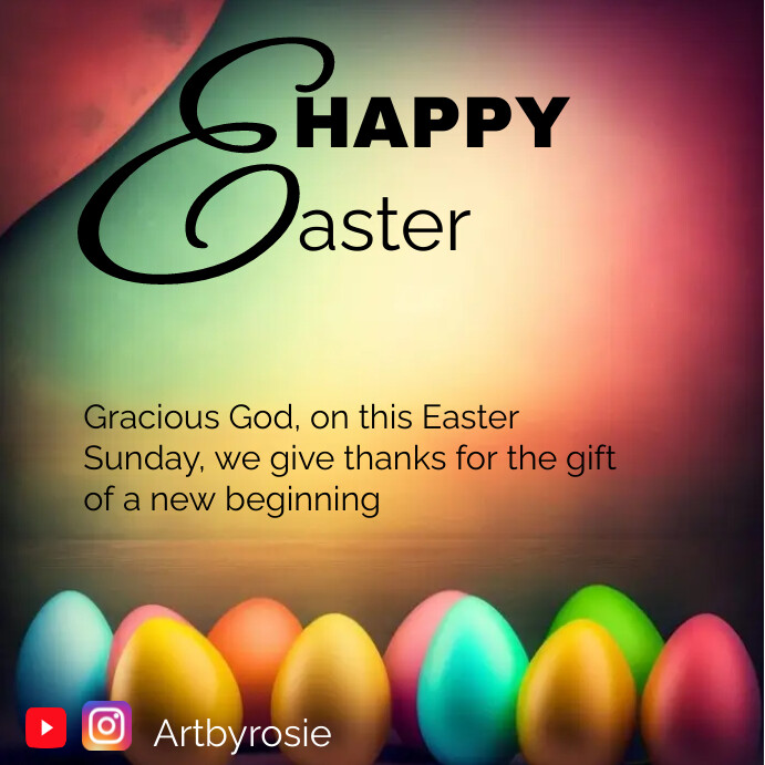 EASTER Template | PosterMyWall