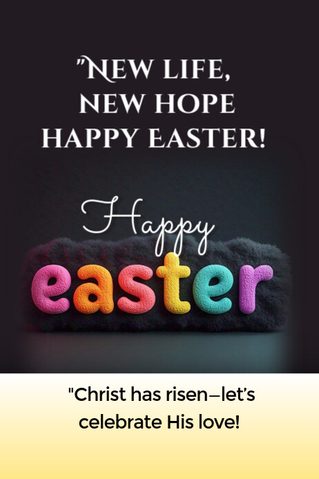 Copy of Easter | PosterMyWall